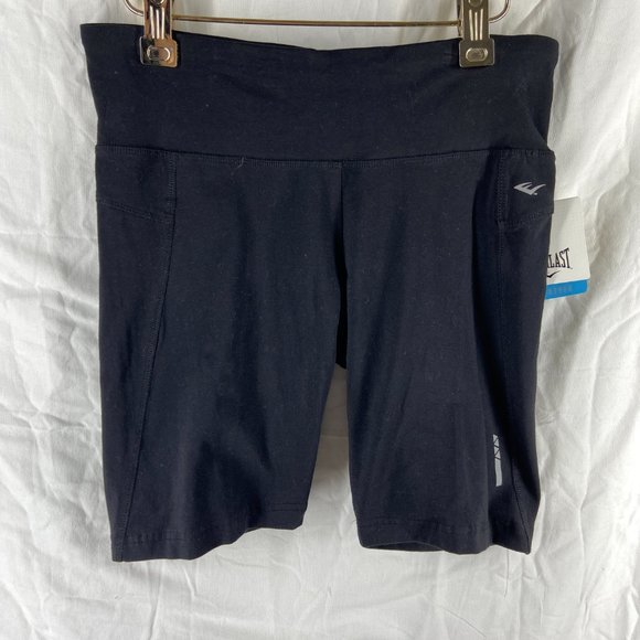 Everlast | Shorts | Everlast Womens Black Reflective Long Bike Shorts ...